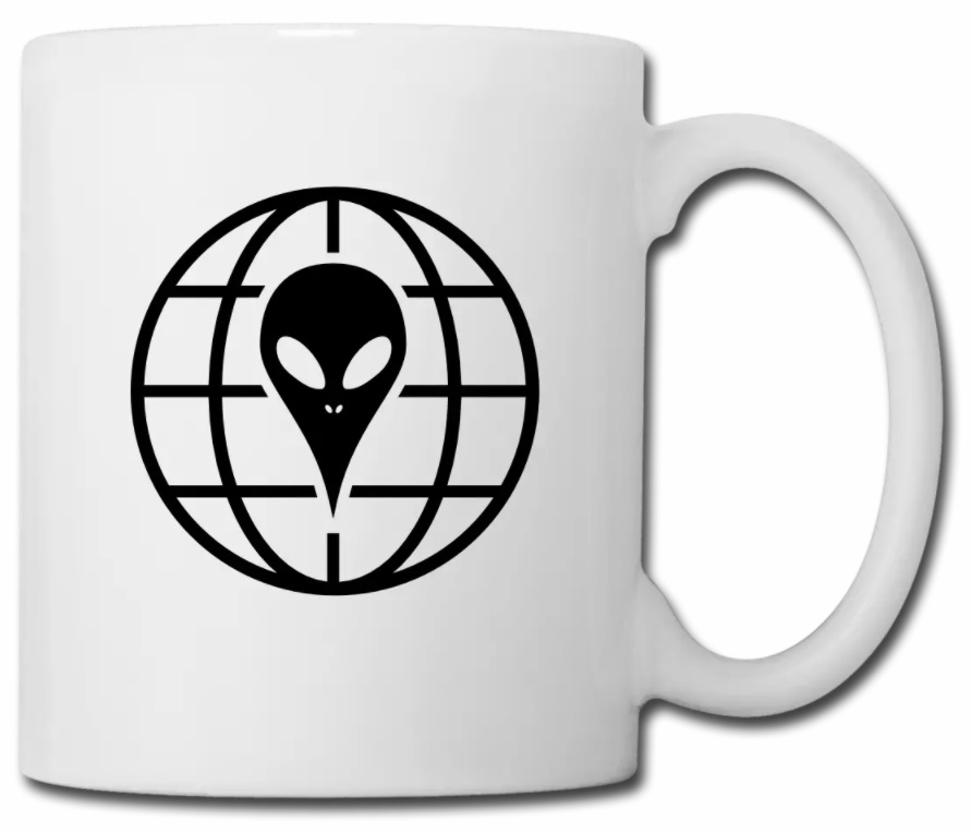 Alien Coffee Cup Extraterrestrials Space Mug - Alien Shirt Shop